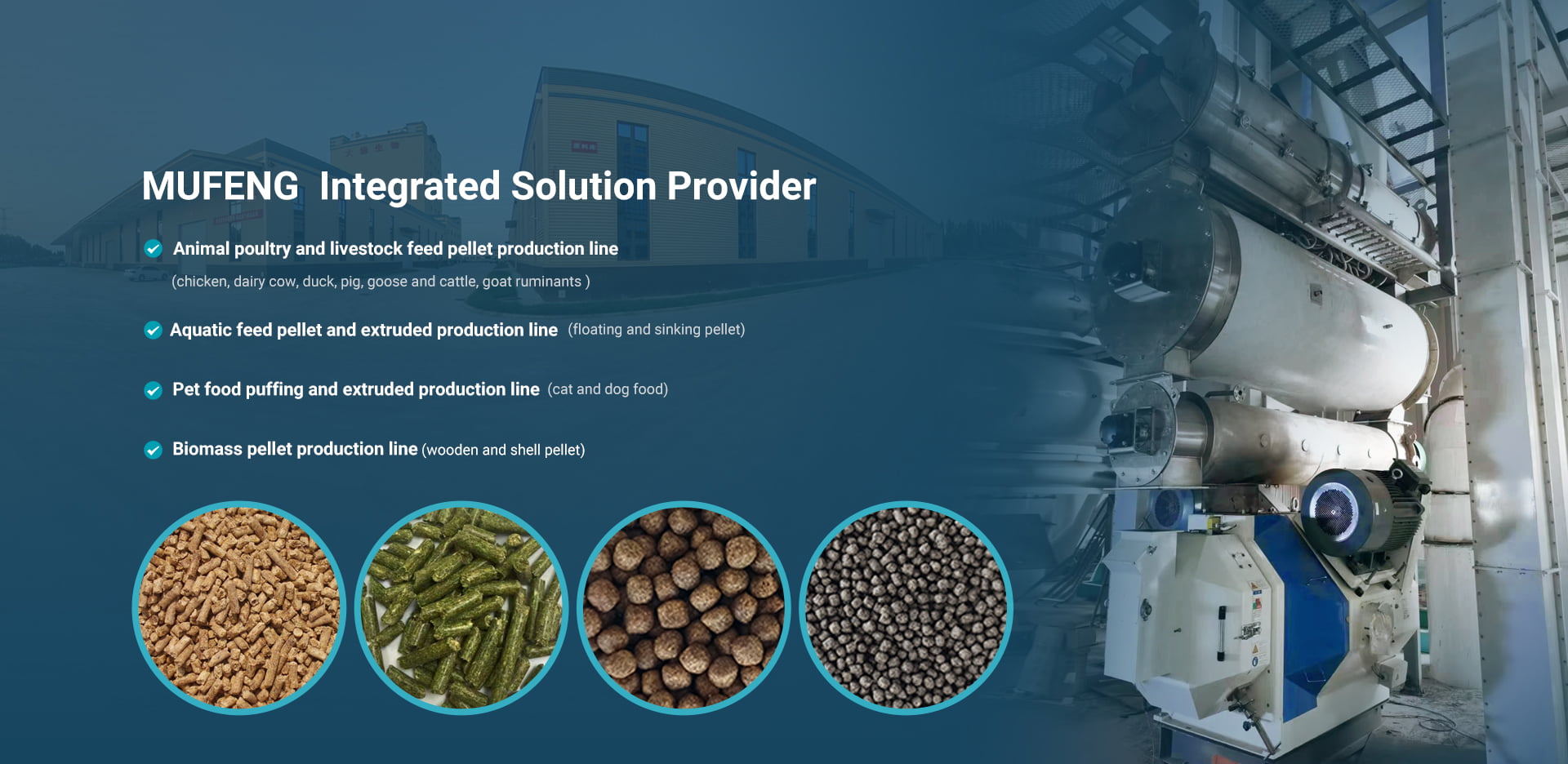 Pellet machine,pelletizer,wood pellet machine | China Manufacturer MUFENG